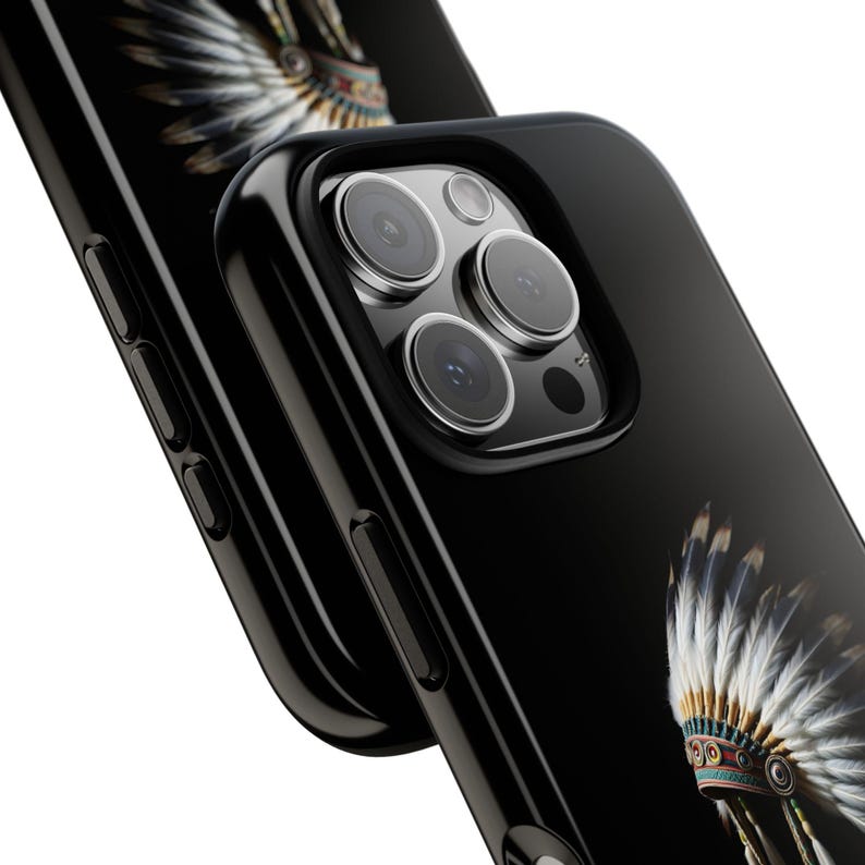 Phone Case, Native American Headdress, Protective Cover for Iphone ...