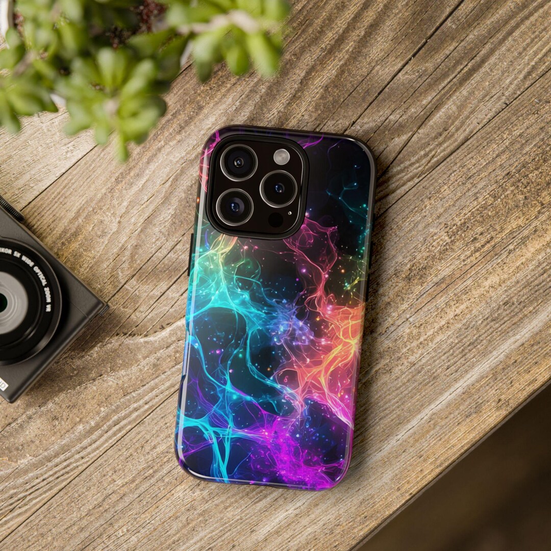 Cosmic Energy Tough Phone Case, Color Fusion Design, Iphone, Galaxy ...