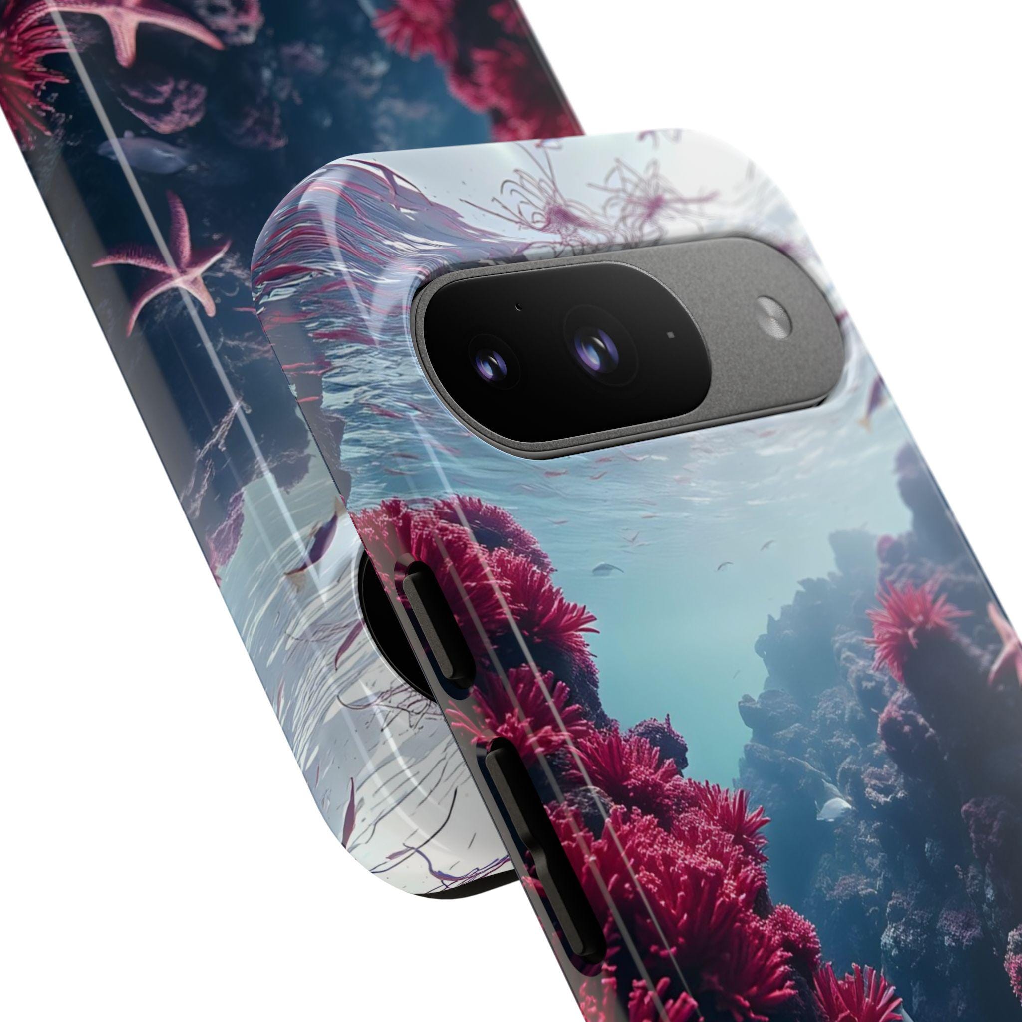 Ocean Theme Starfish Design Tough Case for Samsung, Iphone, and Google ...