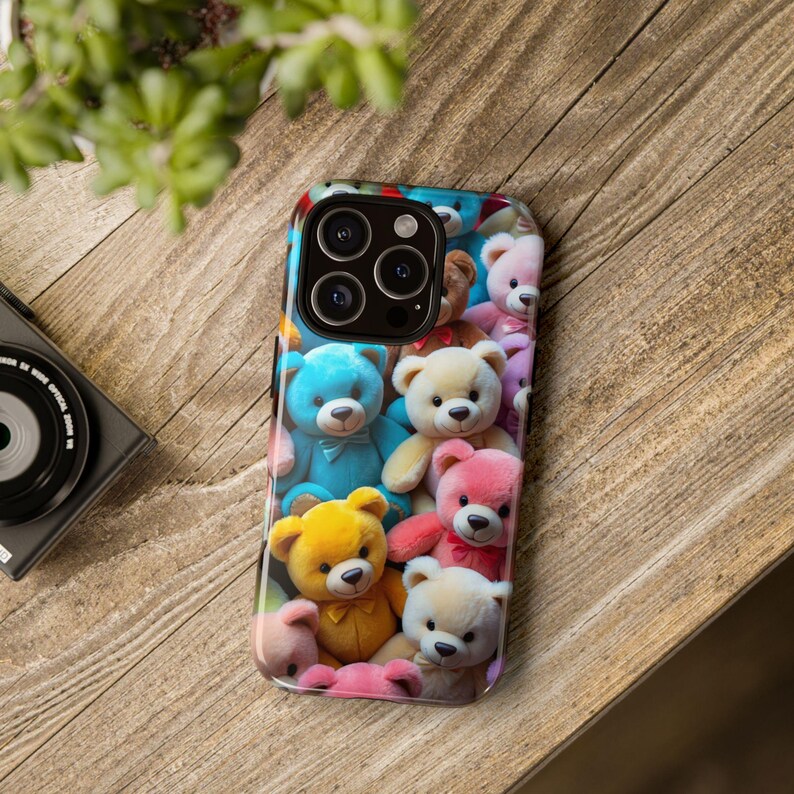Stuffed Animals Tough Phone Case, Teddy Bears Design, Iphone, Galaxy ...