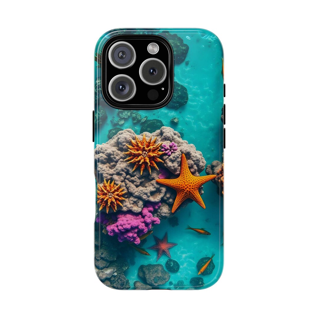 Ocean Theme Design Tough Case for Samsung, Iphone, and Google Phones ...