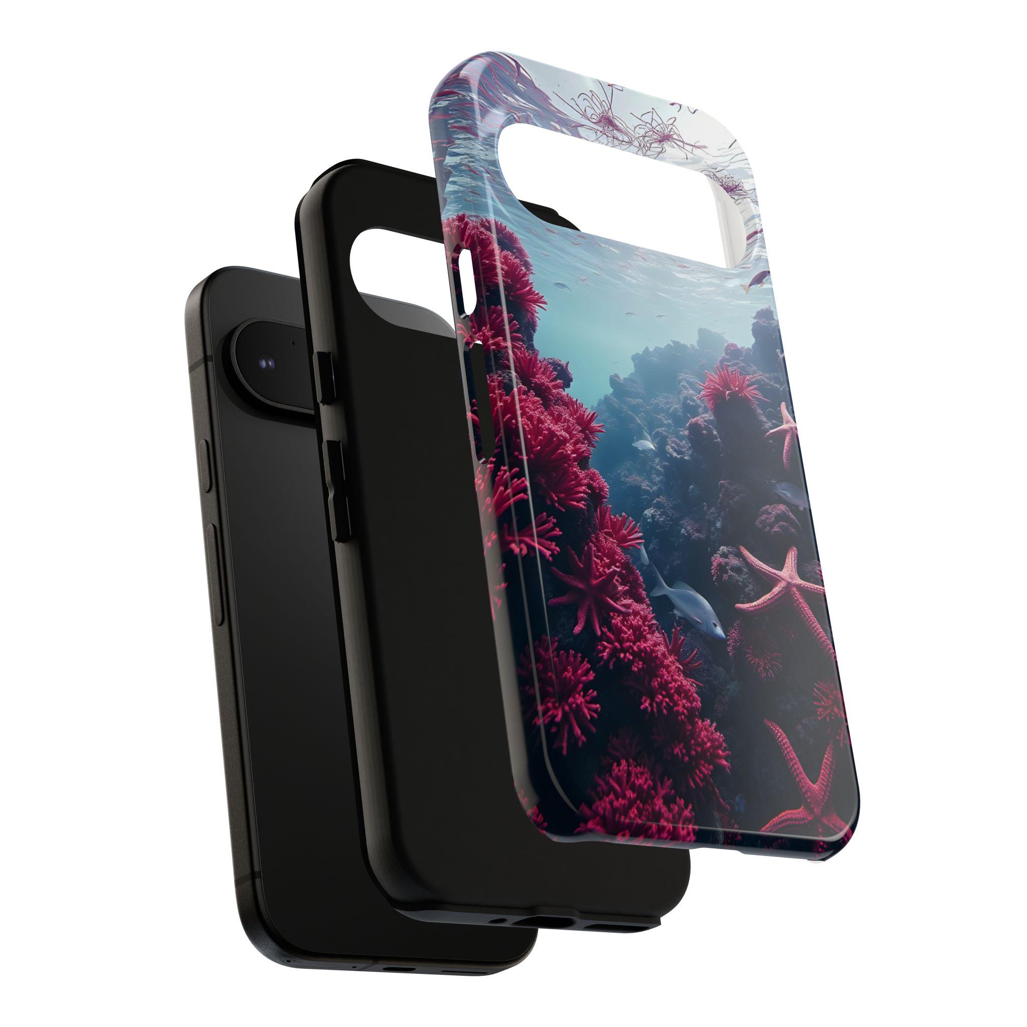 Ocean Theme Starfish Design Tough Case for Samsung, Iphone, and Google ...