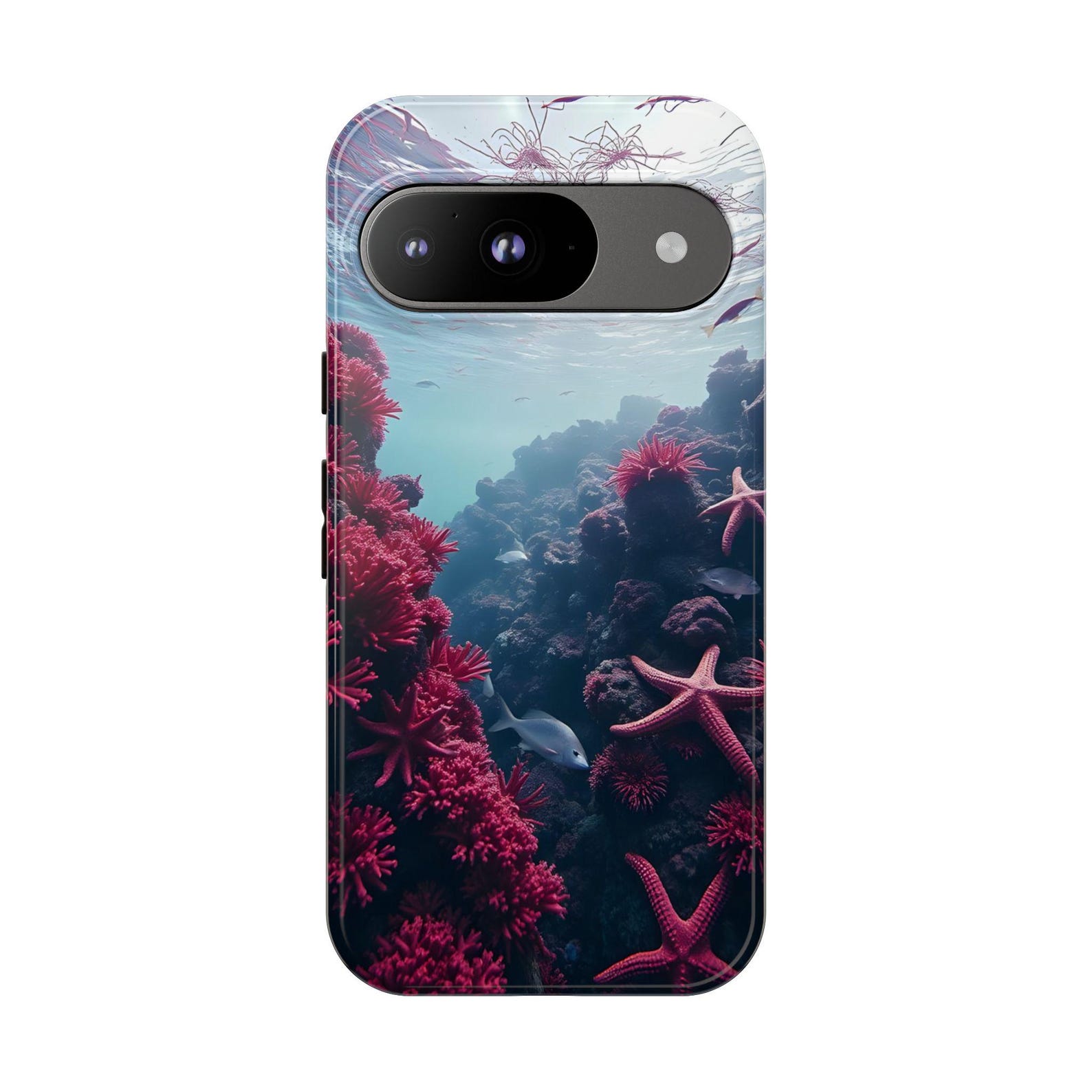 Ocean Theme Starfish Design Tough Case for Samsung, Iphone, and Google ...