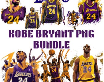 Kobe Bryant Png - Etsy