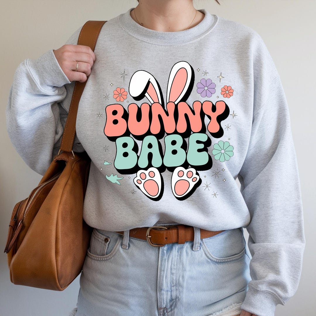 Bunny Babe PNG | Cute Baby Bunny Clipart | Baby Bunny Digital Download ...