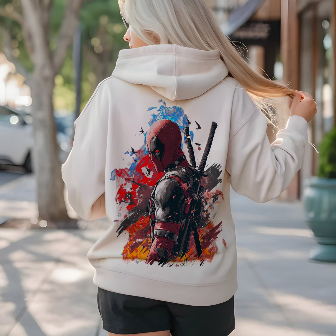 Deadpool PNG Superhero Cartoon Sublimation Design Movie Character T ...