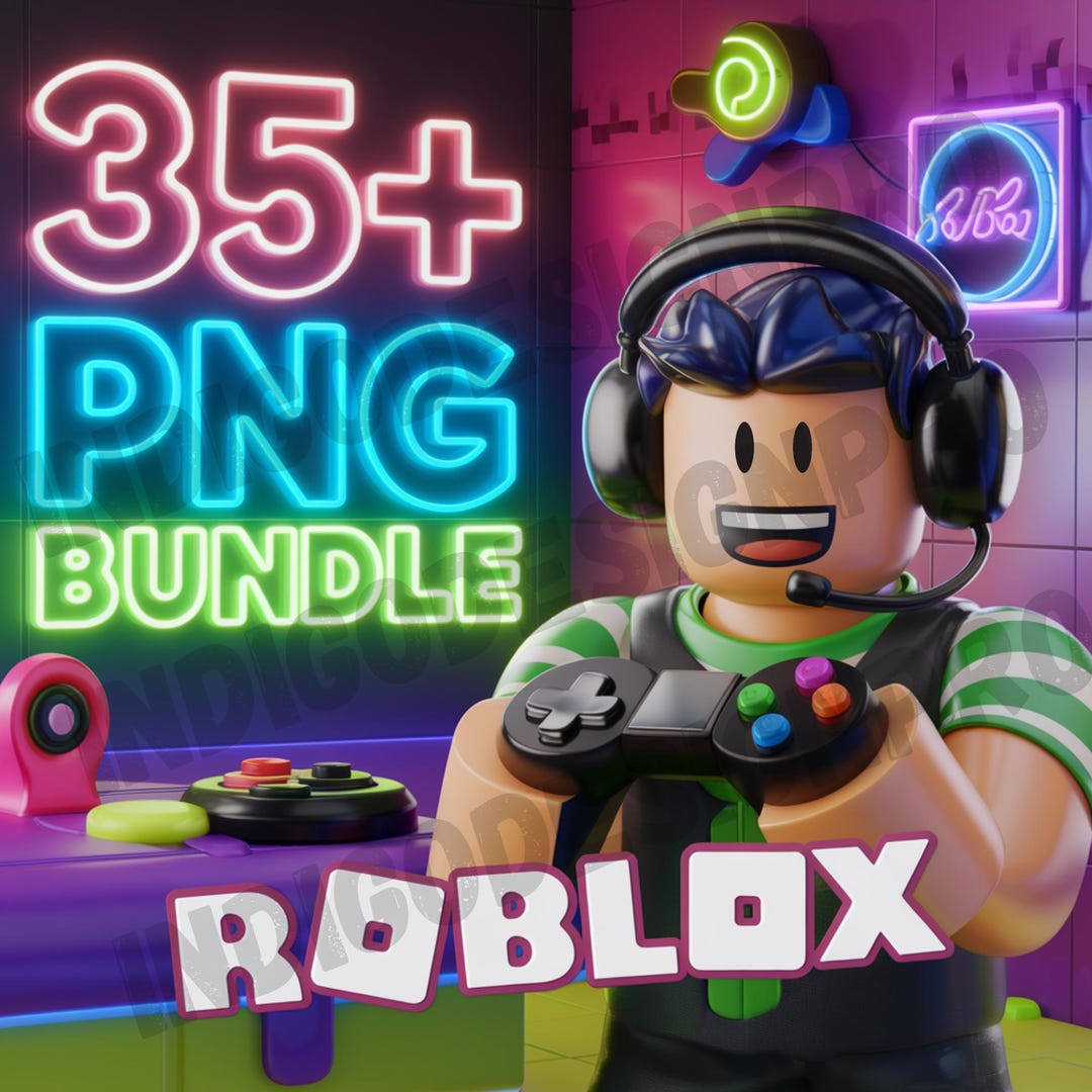 35+ Png Bundle Roblox Clipart Roblox Character Roblox Graphics for ...