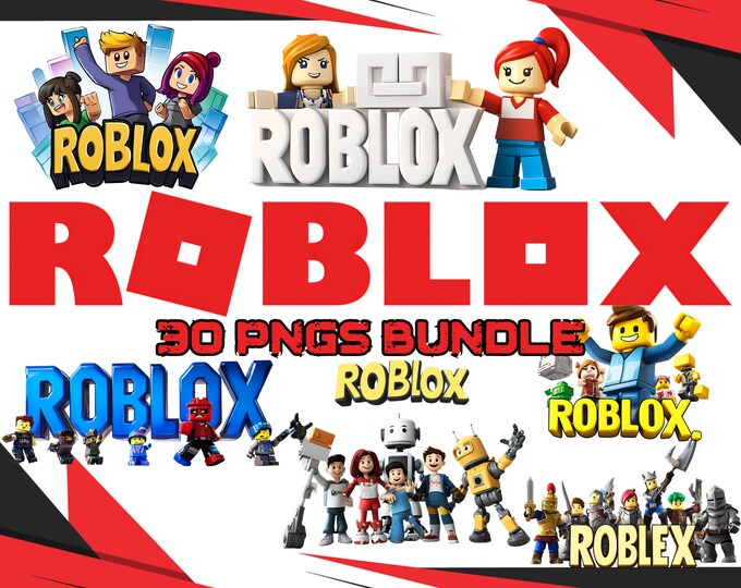 71 Cute Roblox Characters Digital Art Printable Kit Instant Digital ...