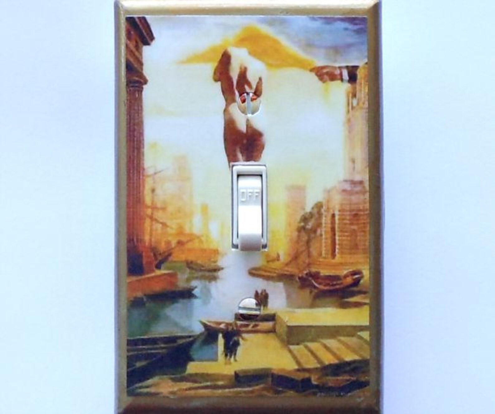 Famous Dali art Switch plates with MATCHING SCREWS Dali wall | Etsy