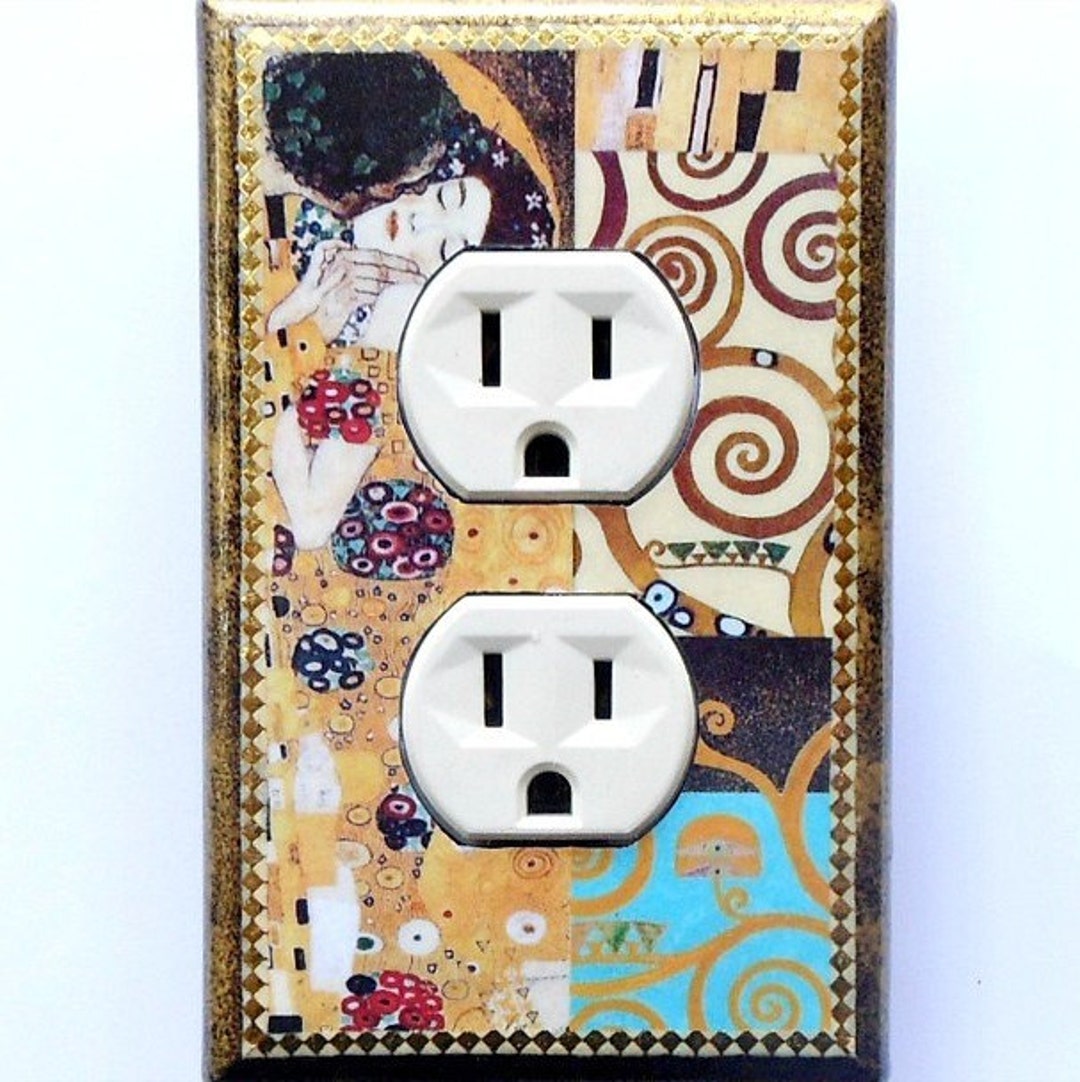 Gustav Klimt Designs- Switchplates and MATCHING SCREWS- Klimt Art Print ...