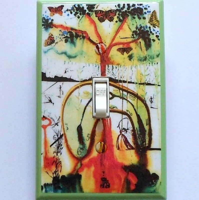 7 Different Dali Prints Dali's Alice in Wonderland Paintings Switch ...