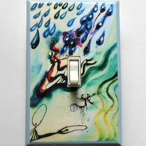 7 Different Dali Prints Dali's Alice in Wonderland Paintings Switch ...
