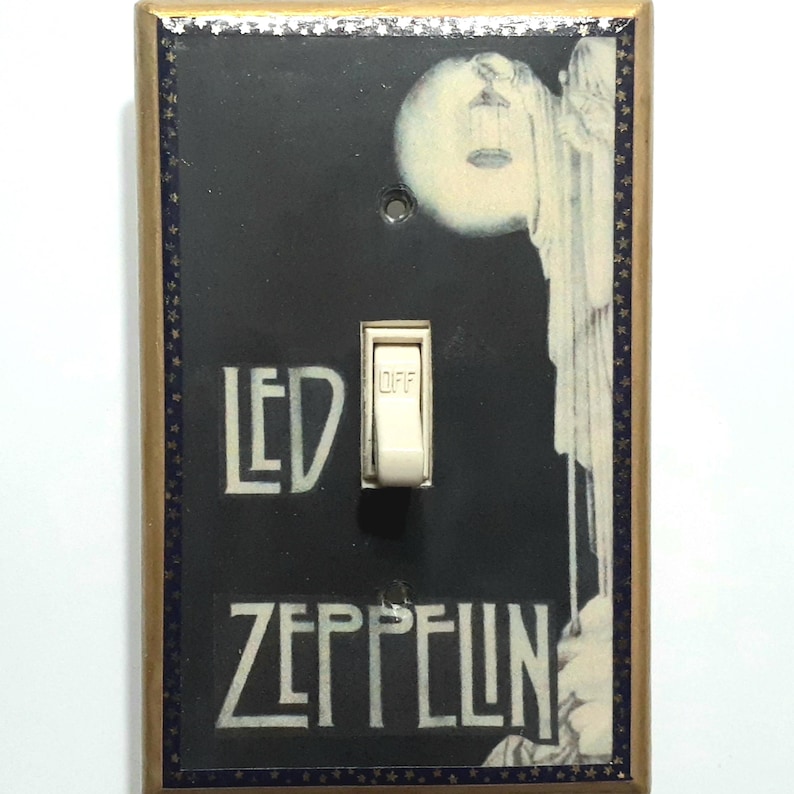 Led Zeppelin Switches & Outlets- MATCHING SCREWS- Zeppelin Album Led ...