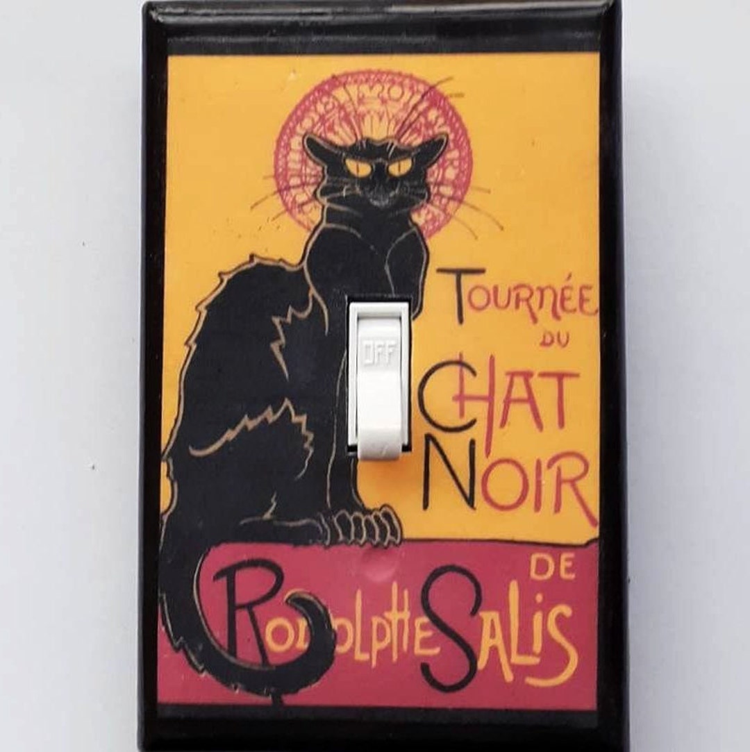Cat Themed Switchplates & MATCHING SCREWS- Cat Art Prints Steinlein ...