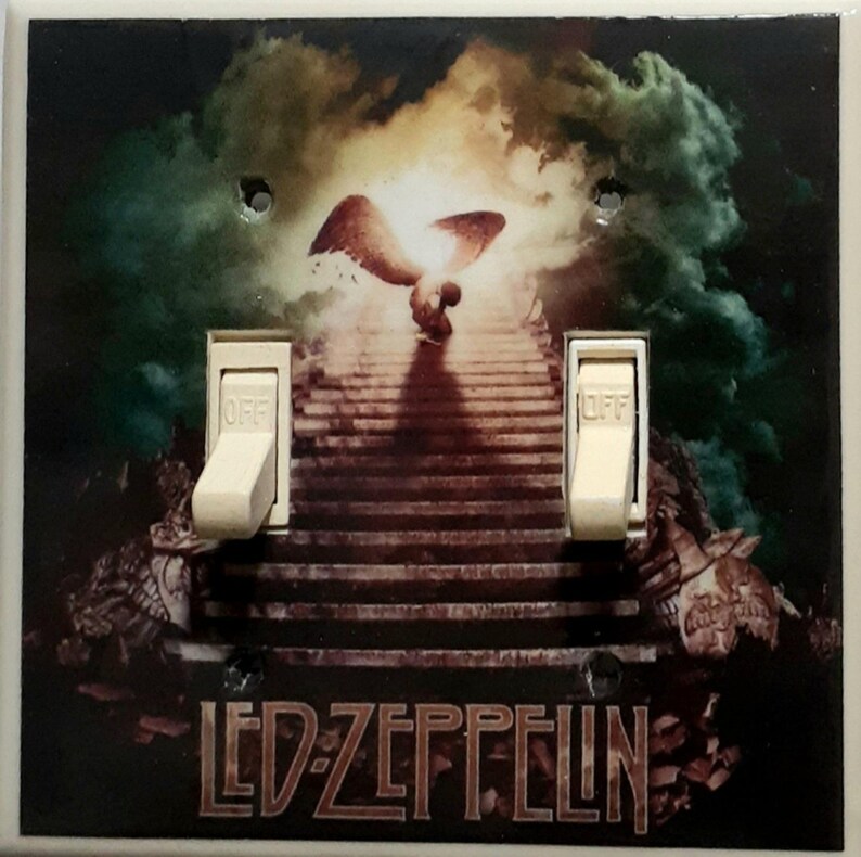 Led Zeppelin Switches & Outlets- MATCHING SCREWS- Zeppelin Album Led ...