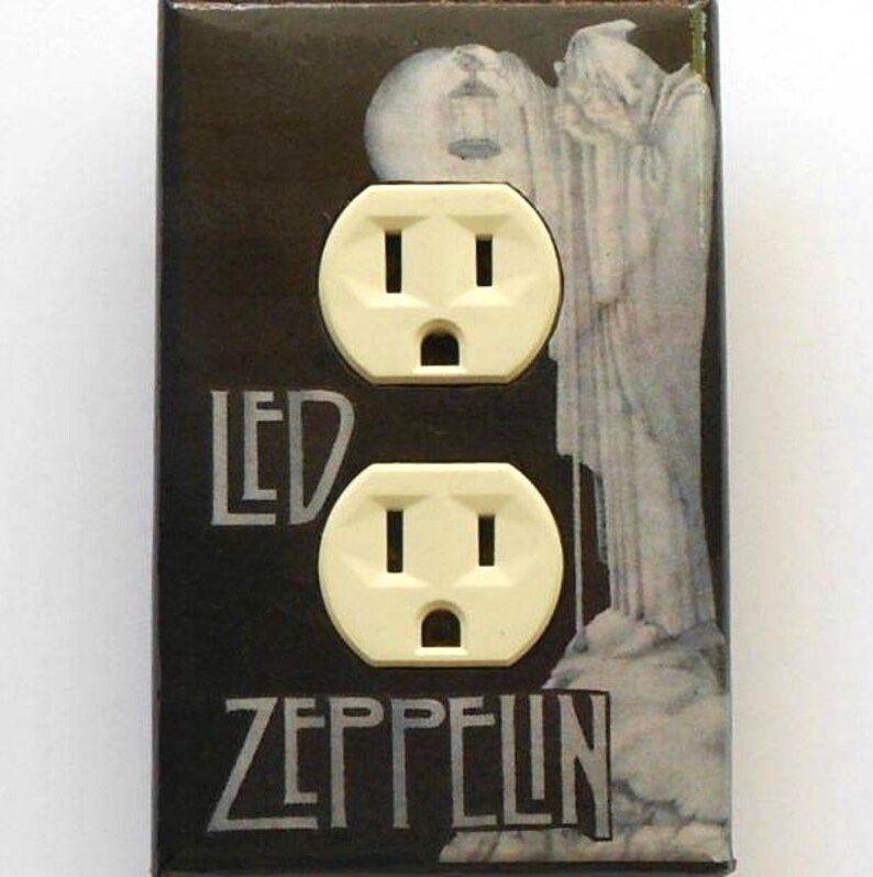 Led Zeppelin Switches & Outlets- MATCHING SCREWS- Zeppelin Album Led ...