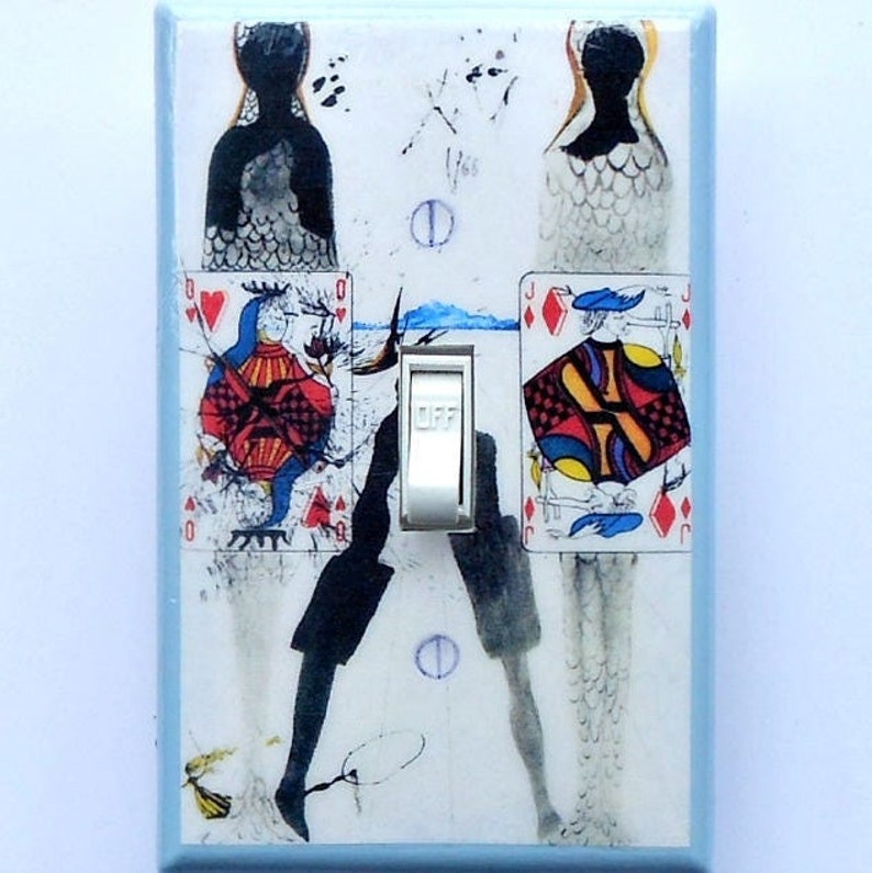 7 Different Dali Prints Dali's Alice in Wonderland Paintings Switch ...