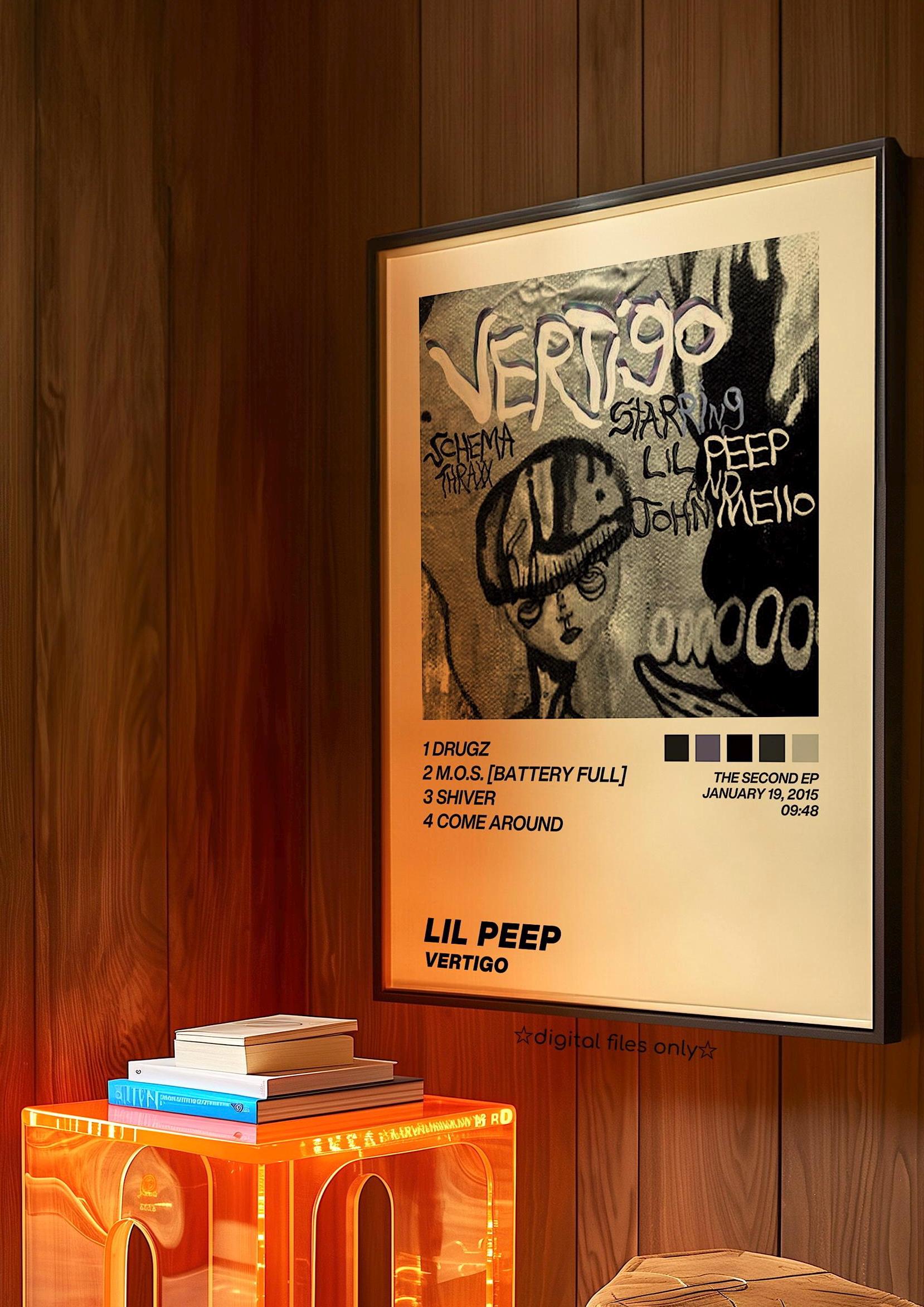 Lil Peep Inspired Digital Wall Art Bundle | Minimalist Posters | 14 ...