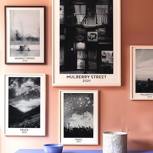 Few Proud Emotional Gallery Wall Bundle | Minimalist Black & White ...