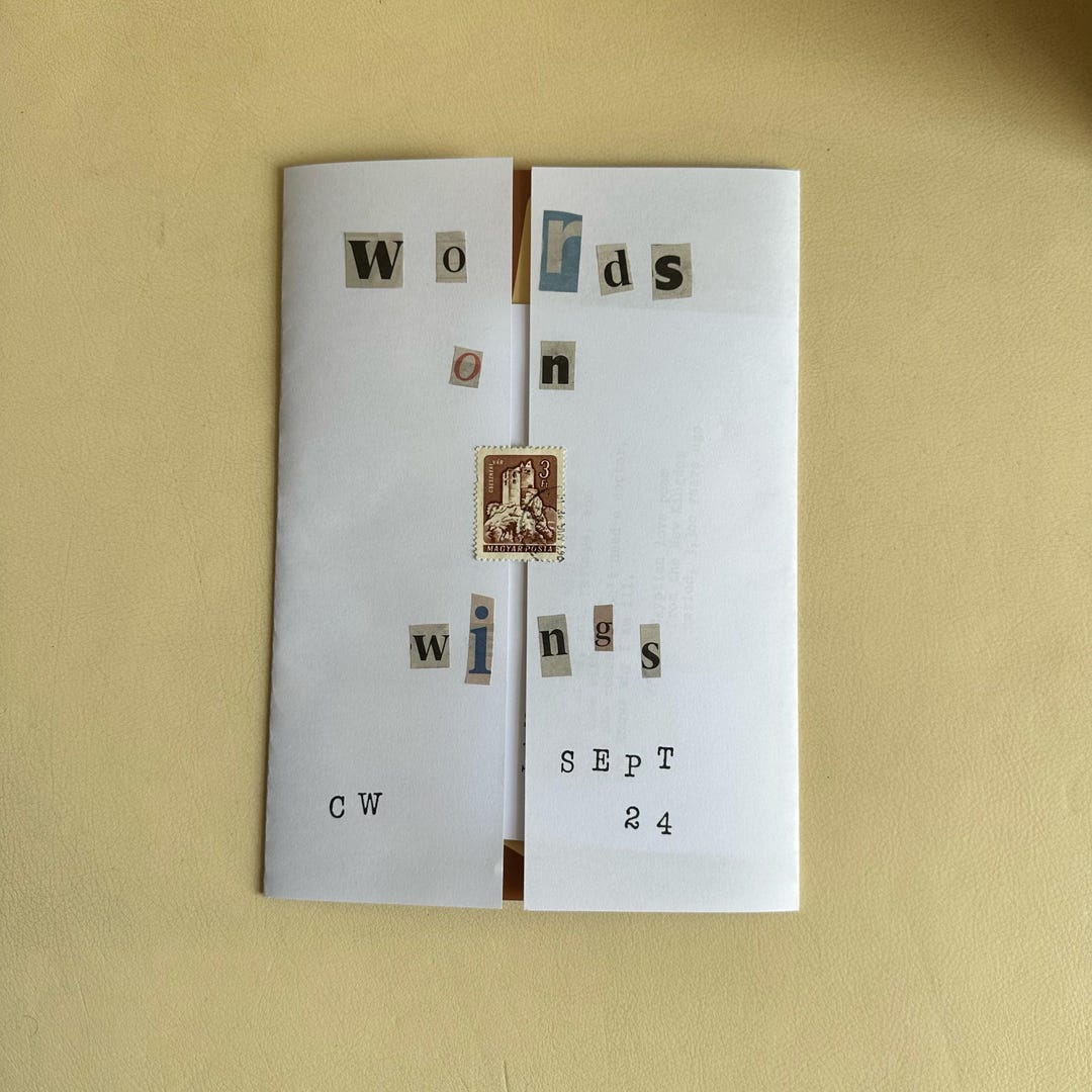 WOW2: AWE Receive a Handmade Letter Sealed With Vintage Stamps ...