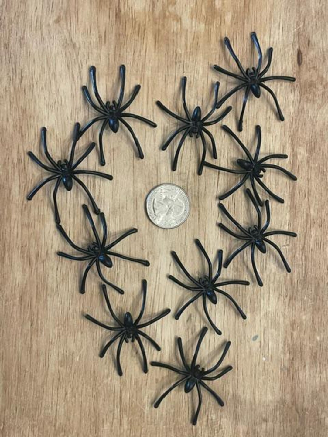 10 Halloween Spooky Scary Spiders / Scrapbooking, Crafts - Etsy