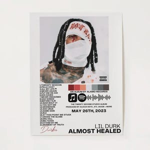 Lil Durk Album Cover Posters 3 - Etsy