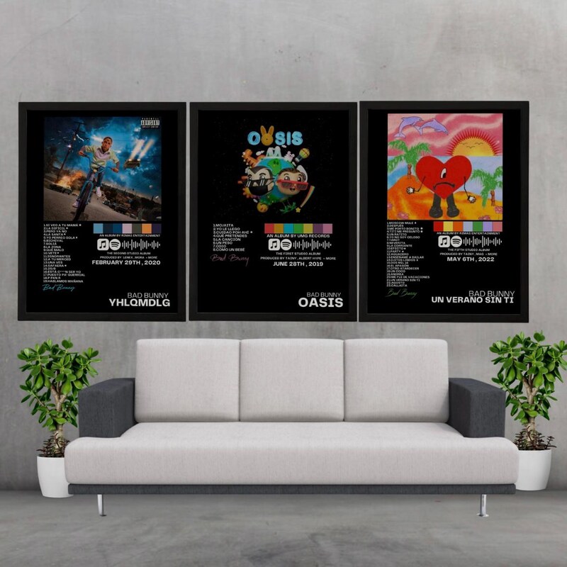 Bad Bunny Poster - Etsy