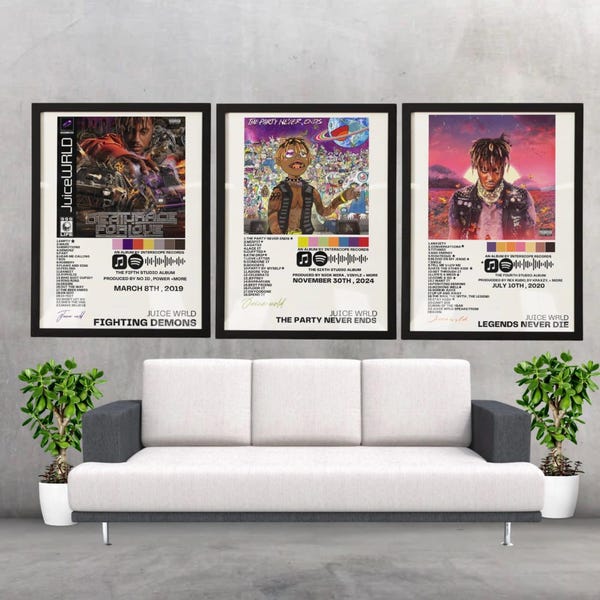 Juice Wrld Poster - Etsy