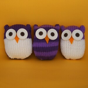 Quick and Easy Owl - INSTANT DOWNLOAD PDF Knitting Pattern - Etsy