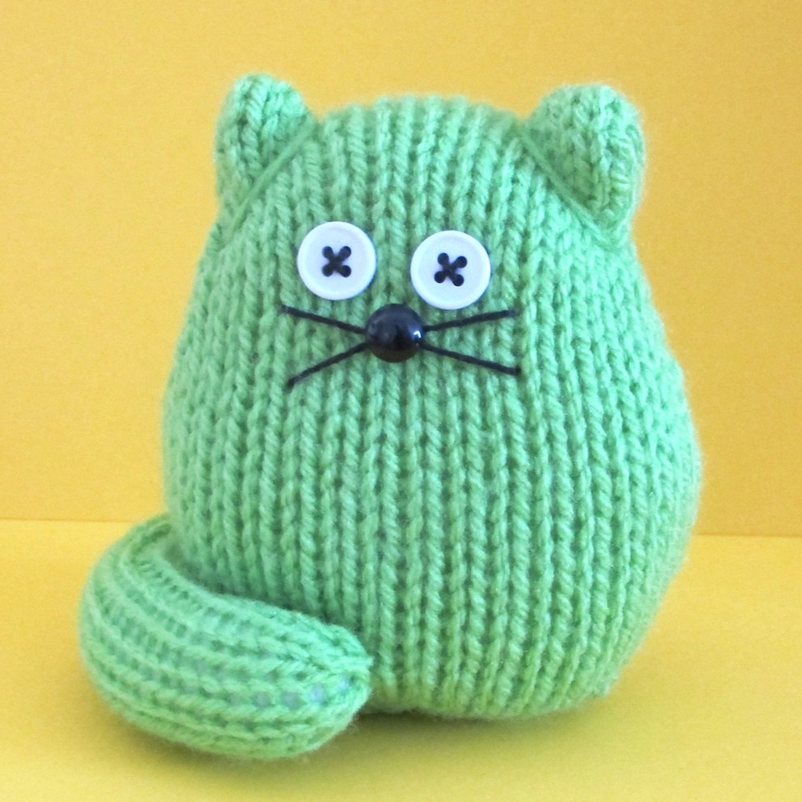Quick and Easy Cats INSTANT DOWNLOAD PDF Knitting Pattern - Etsy