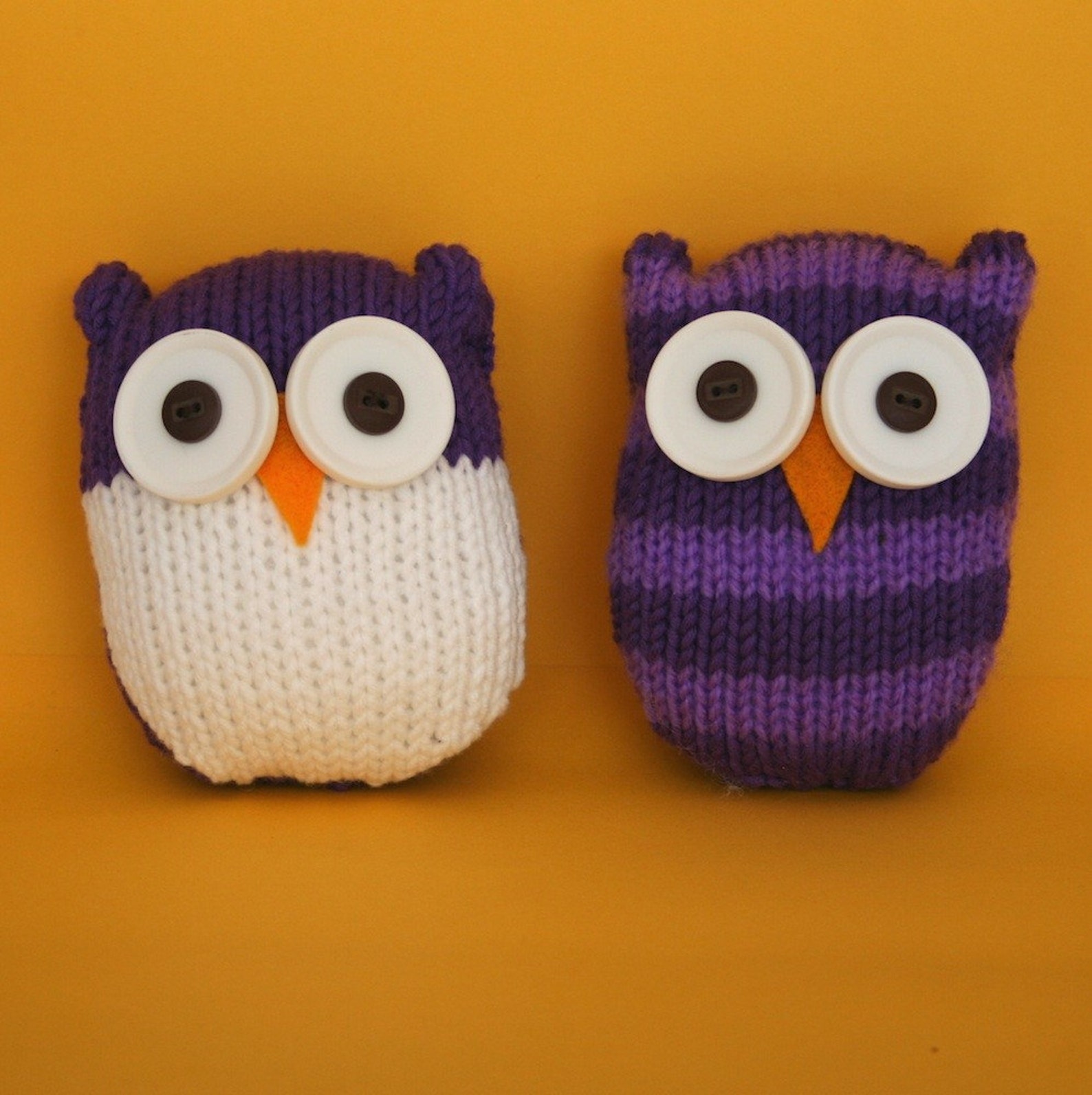 Quick and Easy Owl - INSTANT DOWNLOAD PDF Knitting Pattern - Etsy UK