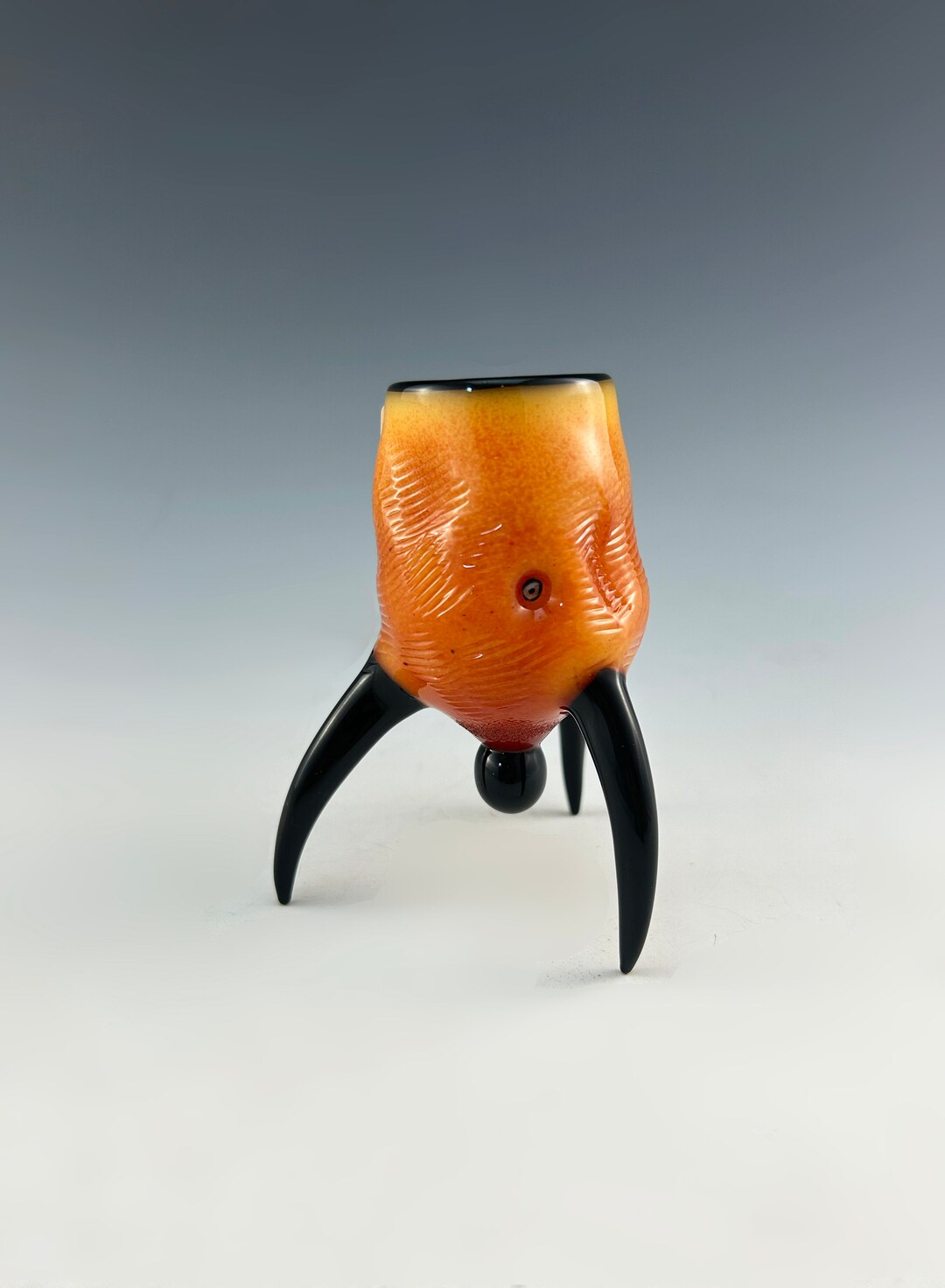 Red and Black Deconstructed Bird Shot Glass Made in USA - Etsy