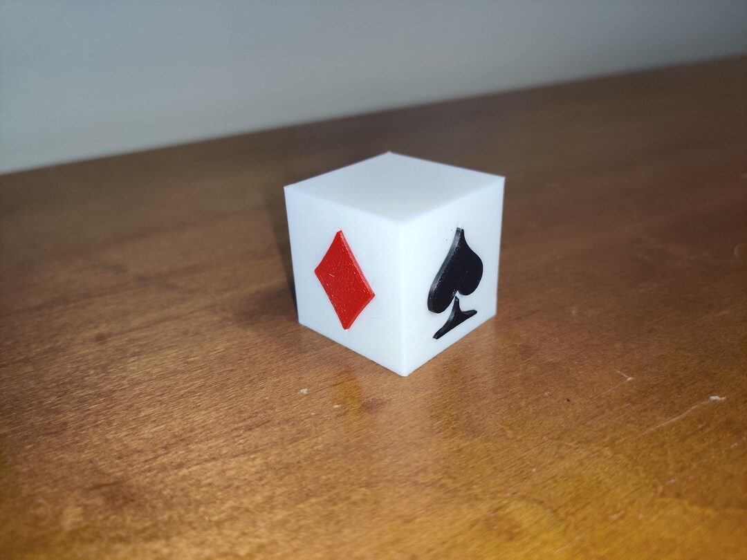 Euchre Trump Suit Cube - Etsy