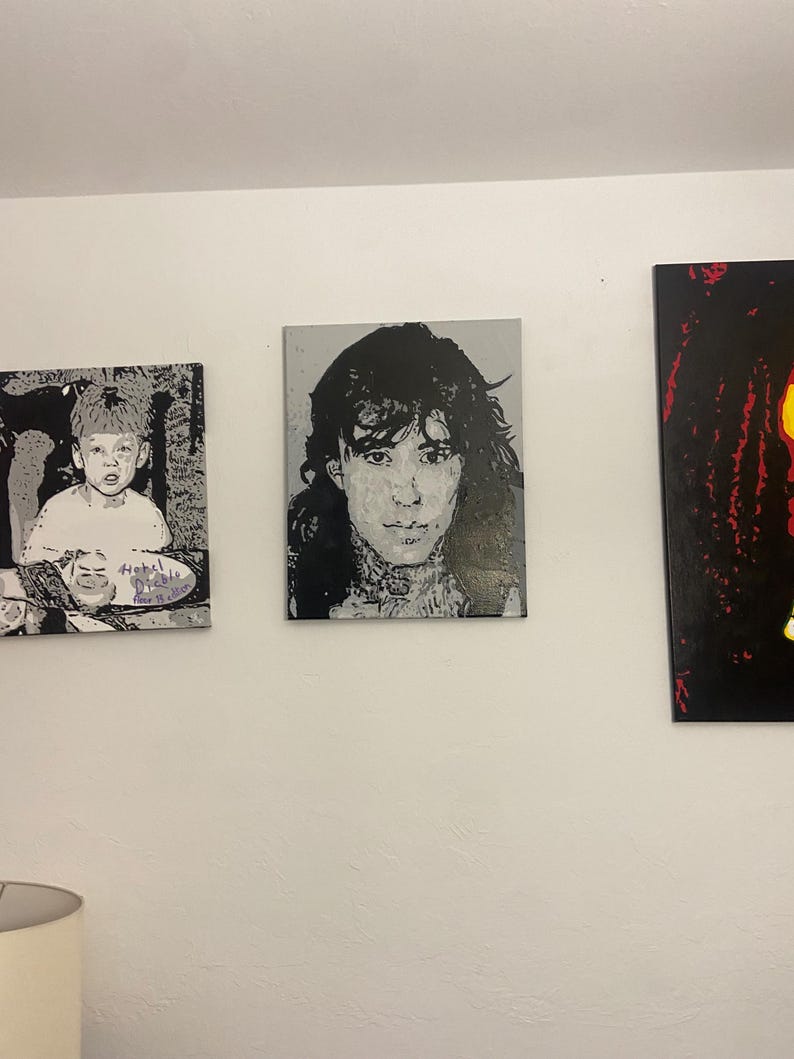 Wall Art MGK Pop Art | 20x24 Canvas | Iconic Music Legend Tribute - Etsy