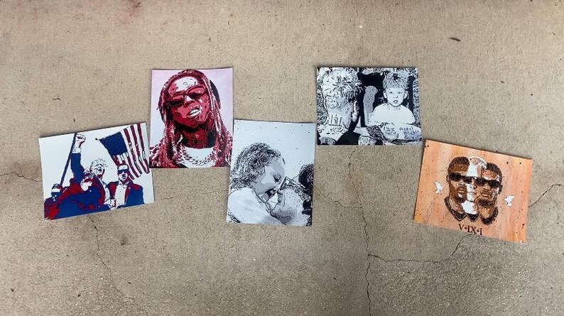 Prints MGK Pop Art | 8x 10 Print | Iconic Music Legend Tribute - Etsy