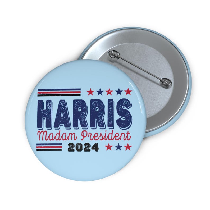 Kamala Harris Pin Madam President Pin Button Presidential Election ...