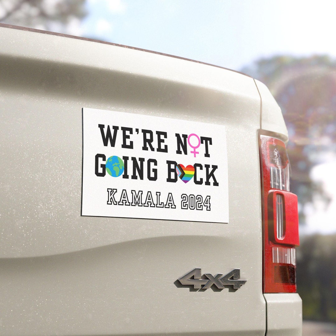 Kamala Harris Pro Choice Car Magnet 2024 Election Not Going Back Pride ...
