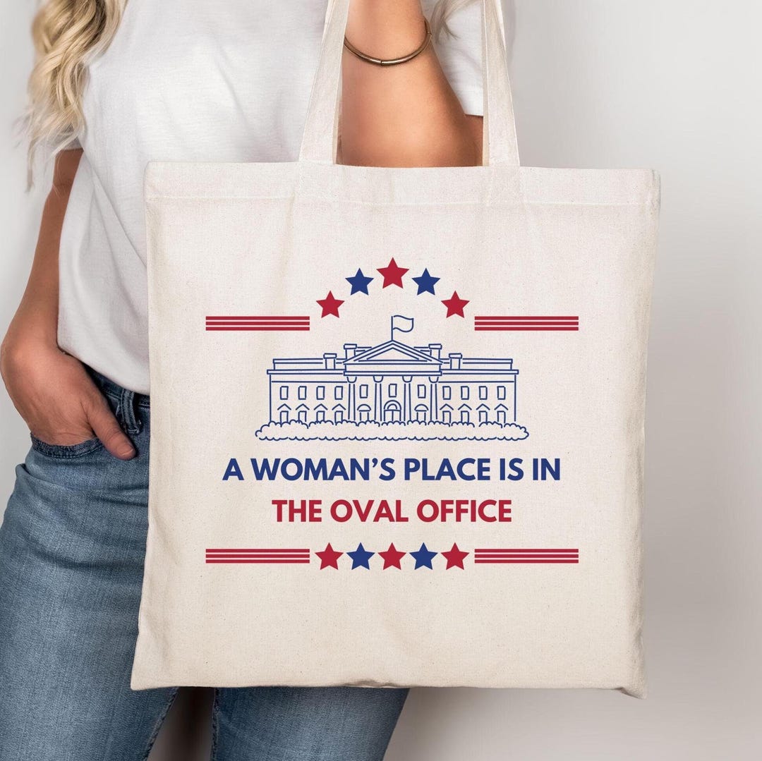 A Woman's Place is in the Oval Office Tote Bag White House Pro Kamala ...