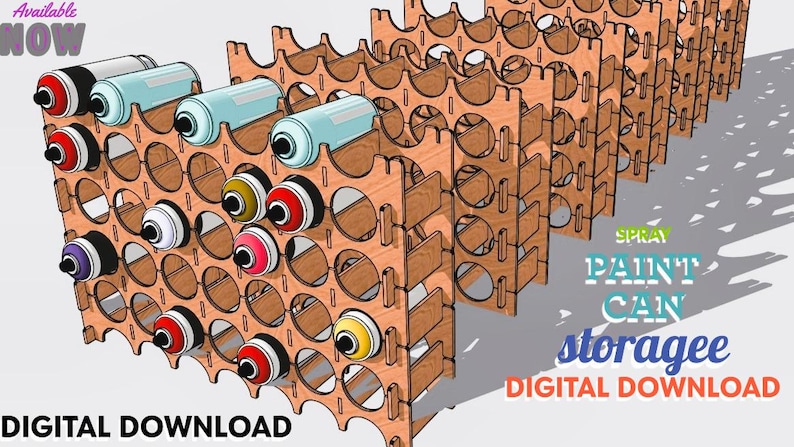 Spray Paint Can Storage - Etsy