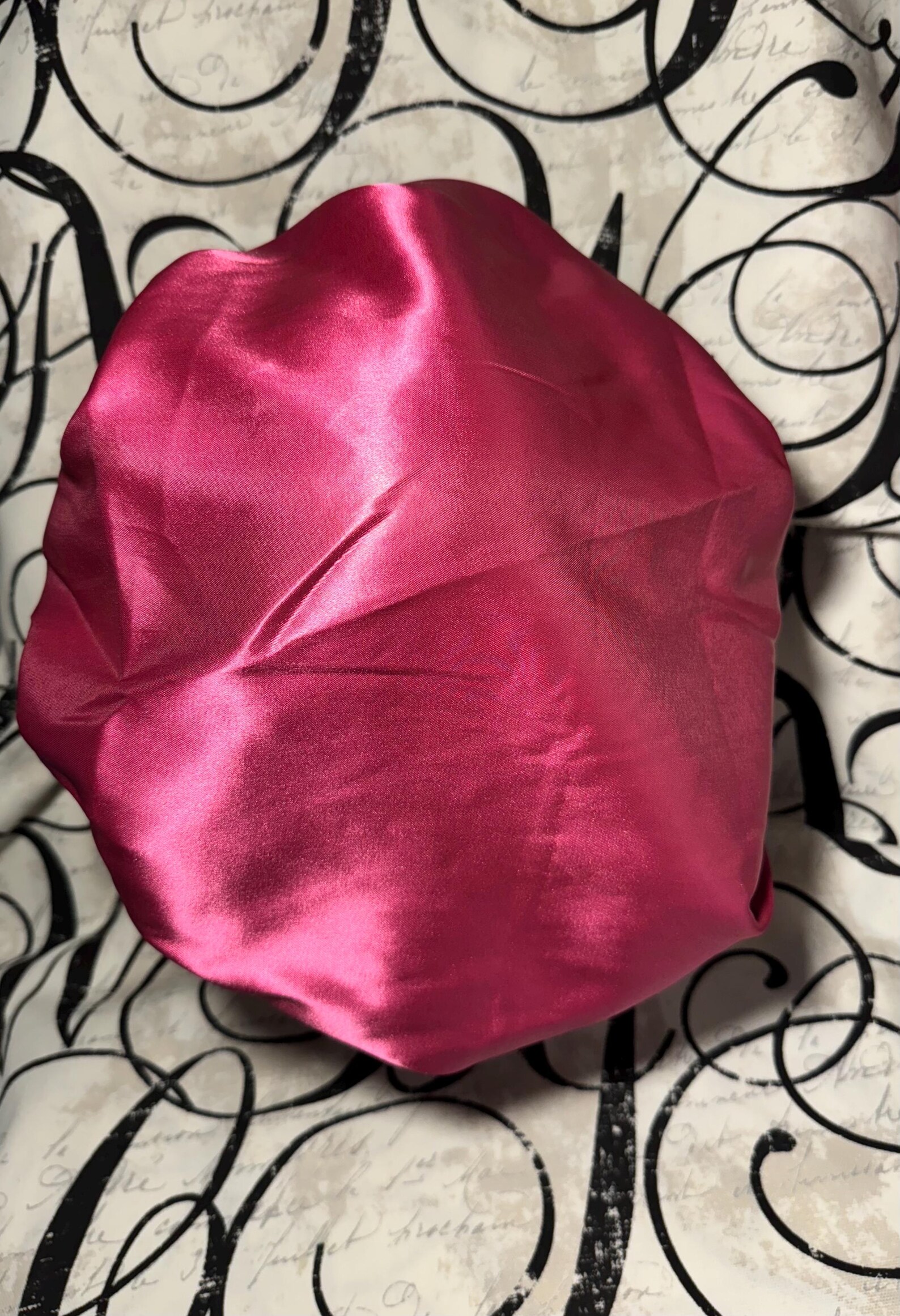 Reversible Satin Bonnet-satin Lined-hair Accessory-nourishes the Hair ...