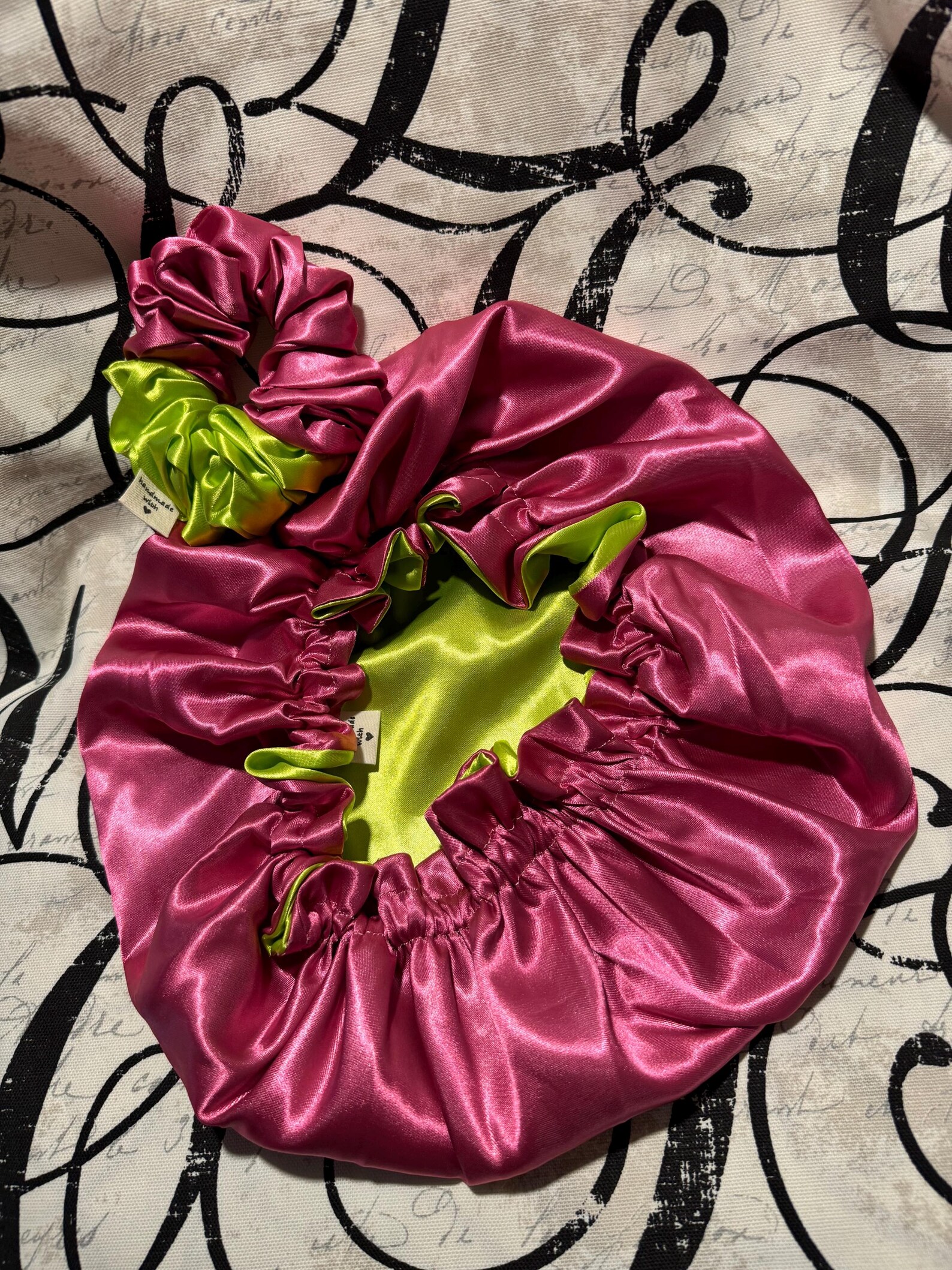 Reversible Satin Bonnet & Scrunchie Bundle Set - Etsy