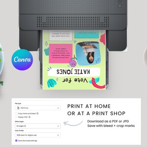 Cute Doodle Student Council Poster, Class President, School Campaign ...