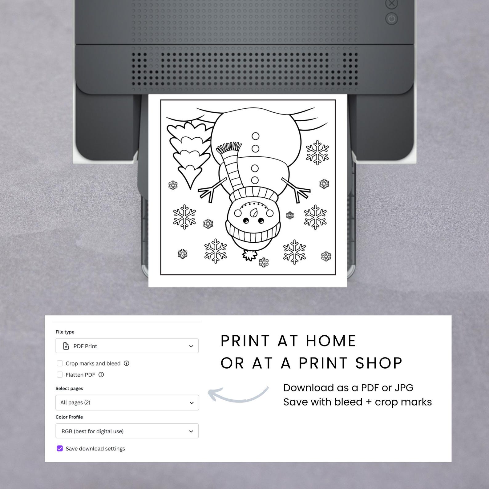 Christmas Coloring Pages | 72 Cute and Cozy Pages | Cozy Girl Holiday ...