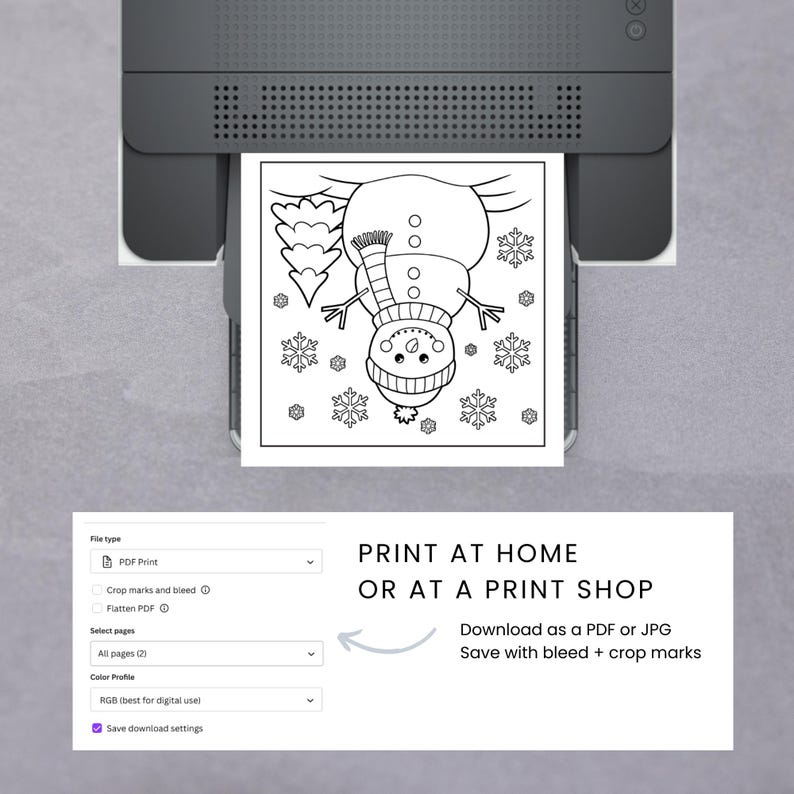 Christmas Coloring Pages | 72 Cute and Cozy Pages | Cozy Girl Holiday ...