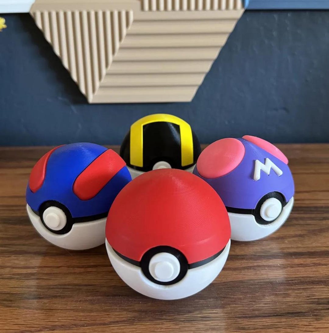 Pokémon Ball poké Ball Super Ball Ultra Ball Master Ball - Etsy