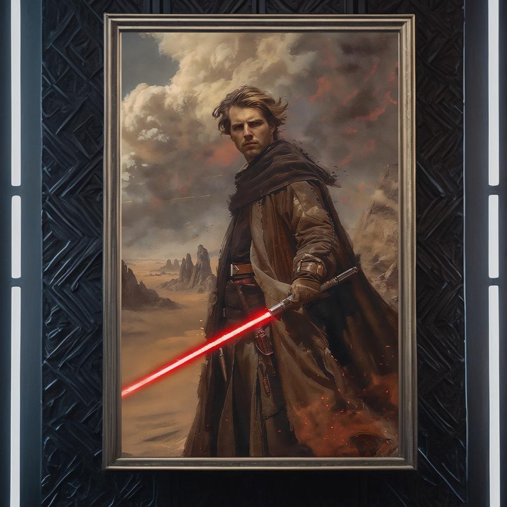 Personalized Jedi Portrait: Transform Your Photo Into Star Wars ...