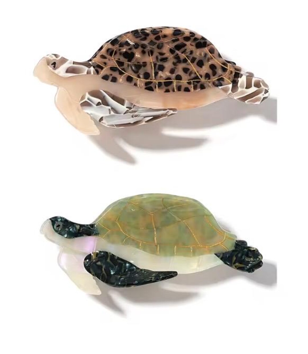 Turtle Unique Claw Clip Sea Life Claw Clip Handmade Claw Clip Stocking ...