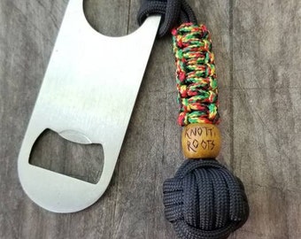Paracord Keychain Bottle Opener - Etsy
