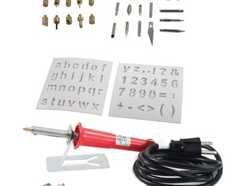 Wood burning stencil | Etsy