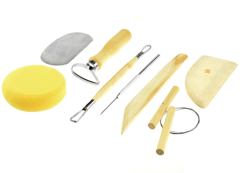 SE 8-piece Pottery Clay Shaping Sculpture Tool Set - Etsy